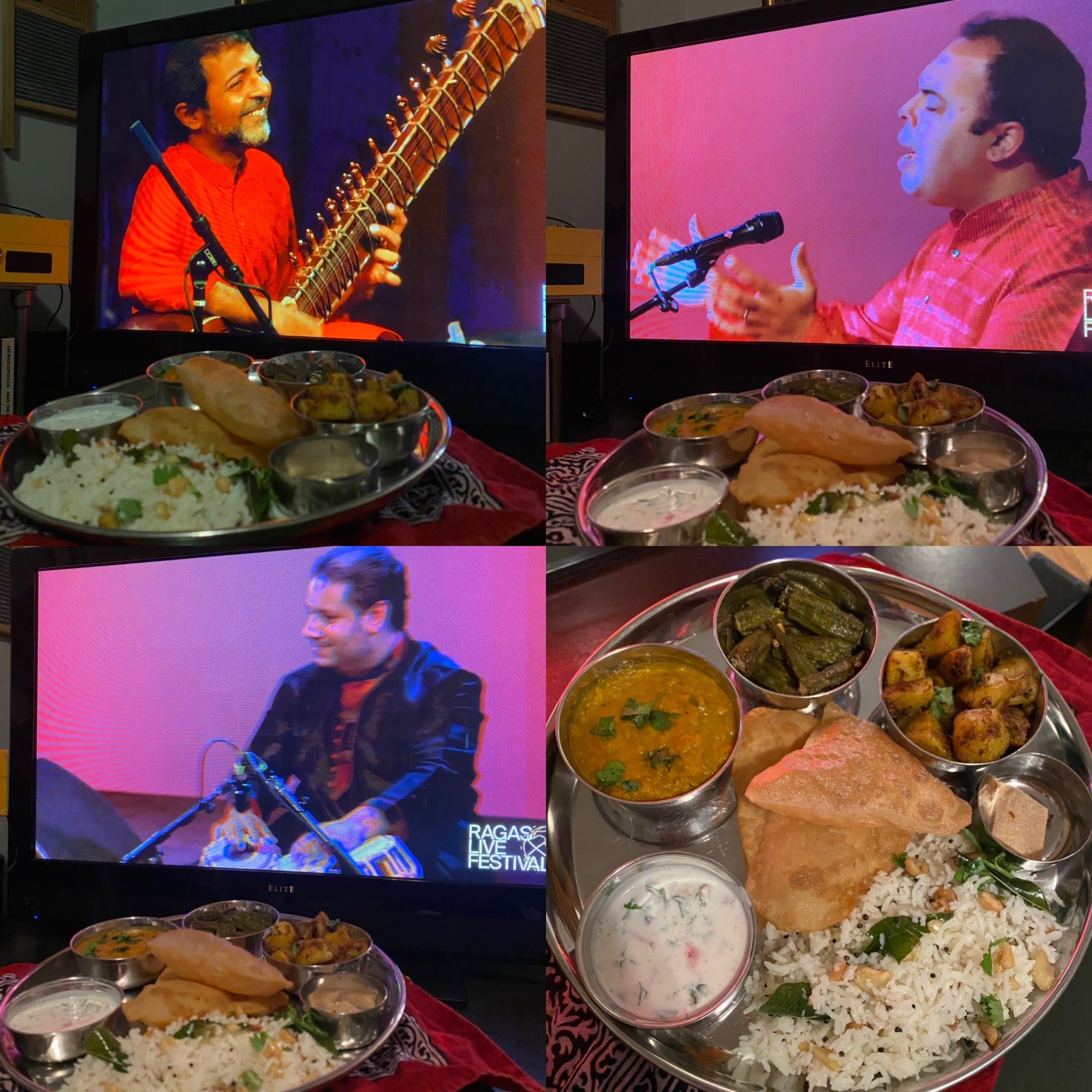 Abhik Mukherjee's Nashta For His Ragas Live 2020 Morning Performance ...